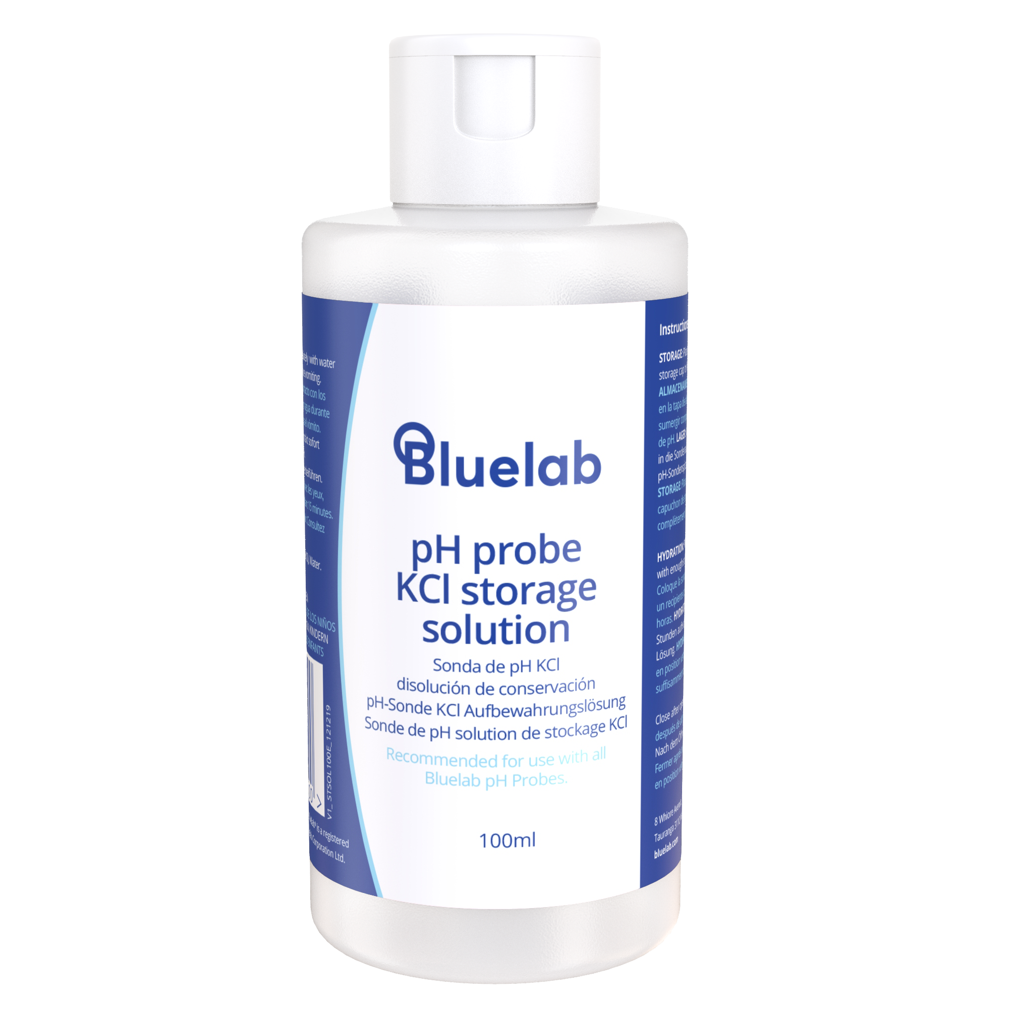 Bluelab pH Probe KCl Storage Solution - 100 ml Box of 6 EU – Bluelab EU